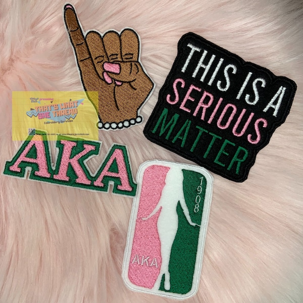 Aka Iron on Patch - Etsy