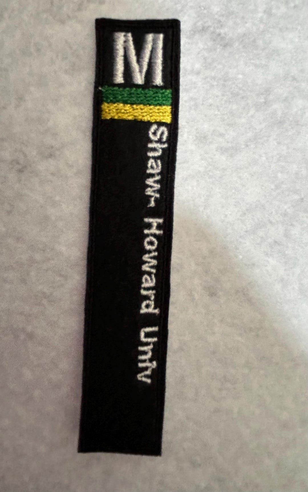 New Howard U Bison X Metro Sew on Patch, Homecoming, Hbcu, Black ...