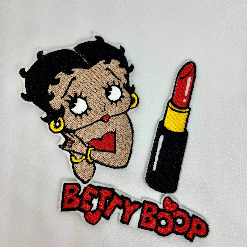 Black Betty Boop Iron On - Etsy