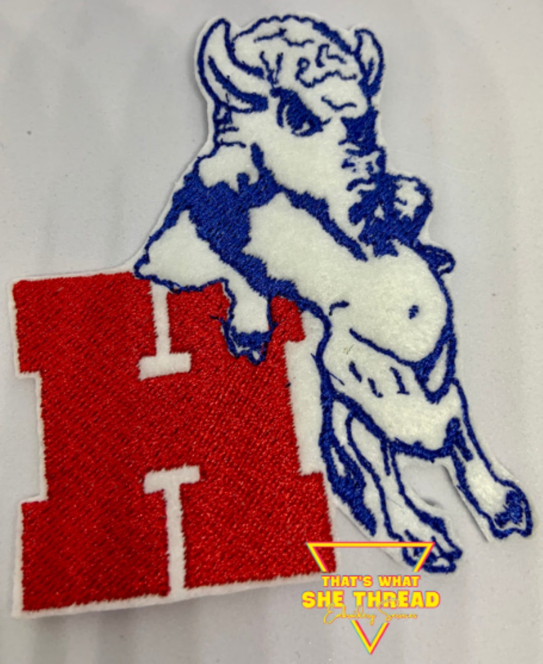 Vintage Howard U Bison Sew on Patch, Homecoming, Hbcu Pride, Black ...