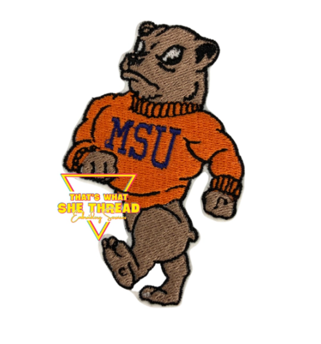 Vintage Morgan State U Bear Sew on Patch, Homecoming, Hbcu Pride, Black ...