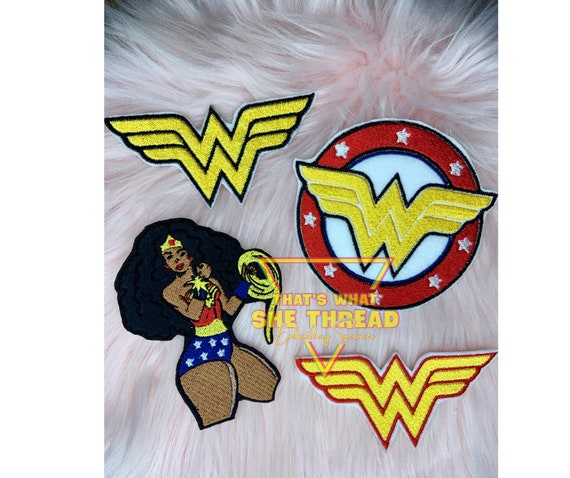 Wonder Woman Iron On Logo DC Comics Wonder Woman Patch Amazon Justice