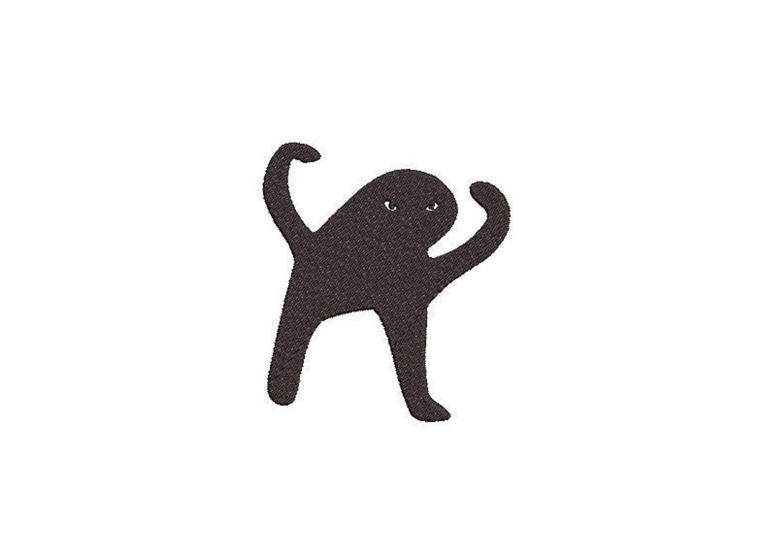 Cursed Cat Meme, Cursed Cat Embroidery Design, Machine Embroidery 4x4 ...