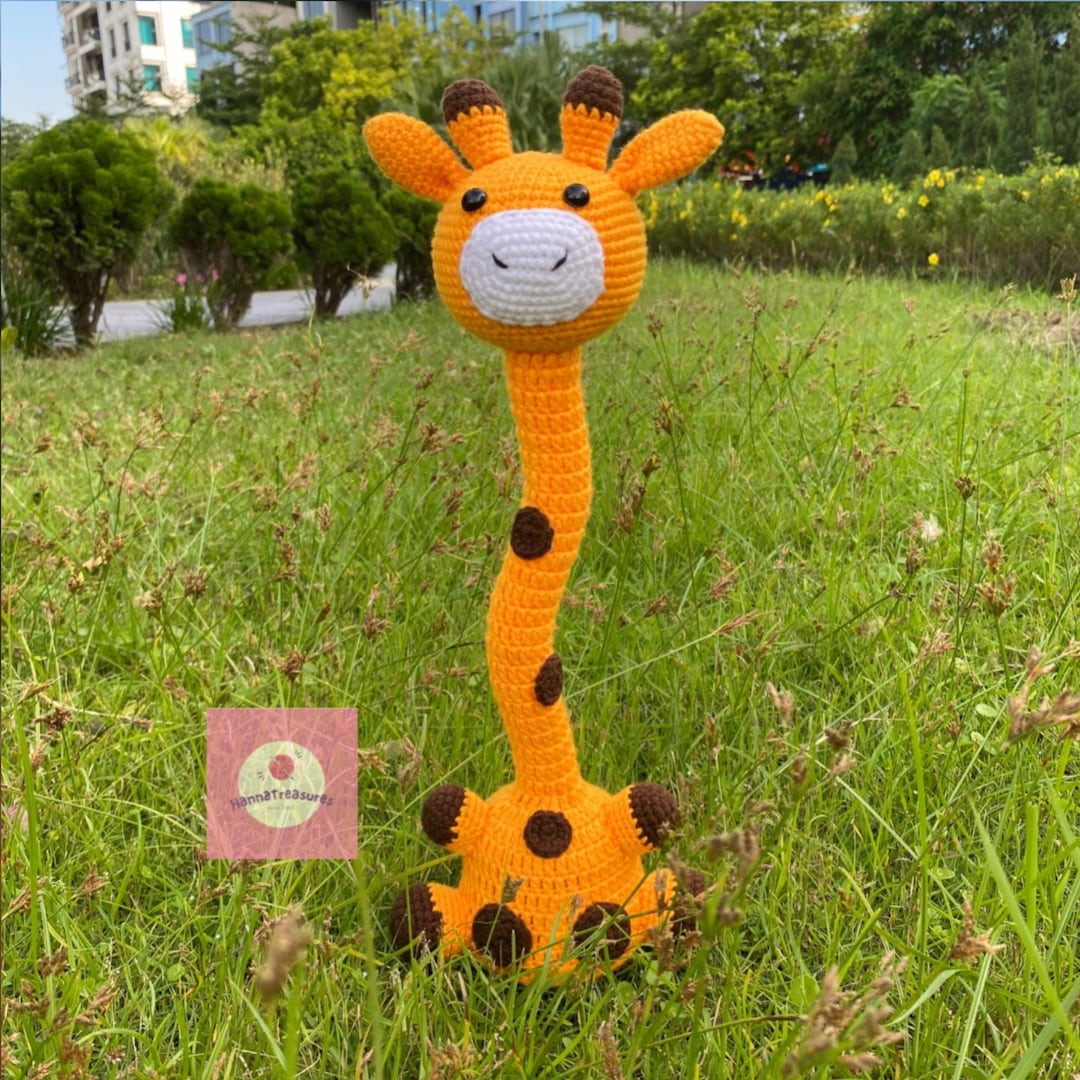 Handmade Crochet Dancing Giraffe With Music, Puppy, Animals Amigurumi ...
