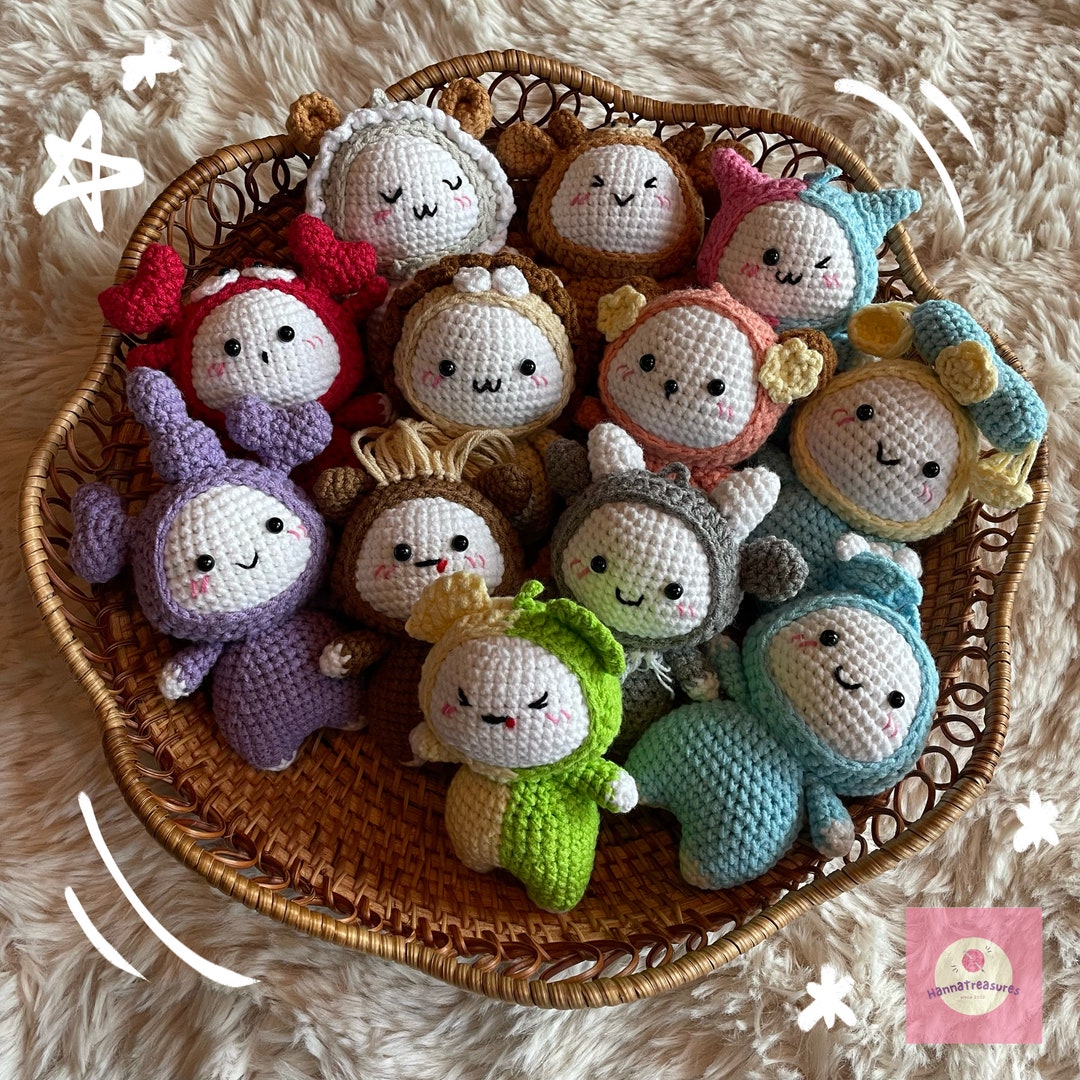 Handmade Crochet Horoscope Zodiac Sign Figure Doll, Amigurumi Plush - Etsy