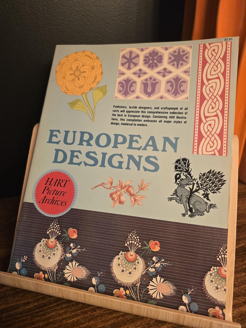 Vintage European Design Book – 400 Historic Illustrations – Hart ...
