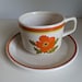 Fire Flower - Lenox Temperware Cup and Saucer Plate - Etsy