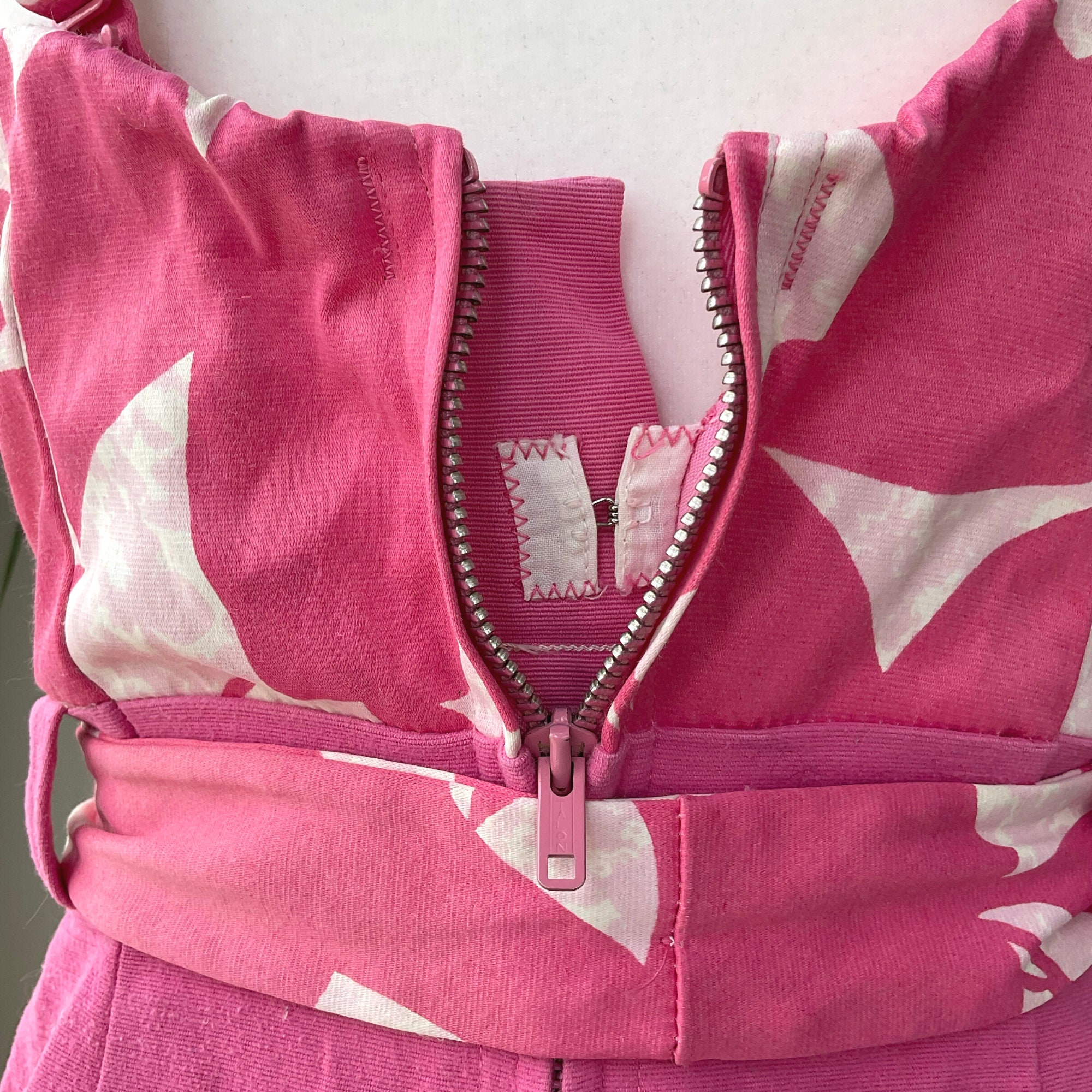 Vintage 1950s Jantzen One-piece Swim Pink Pin Up - Etsy