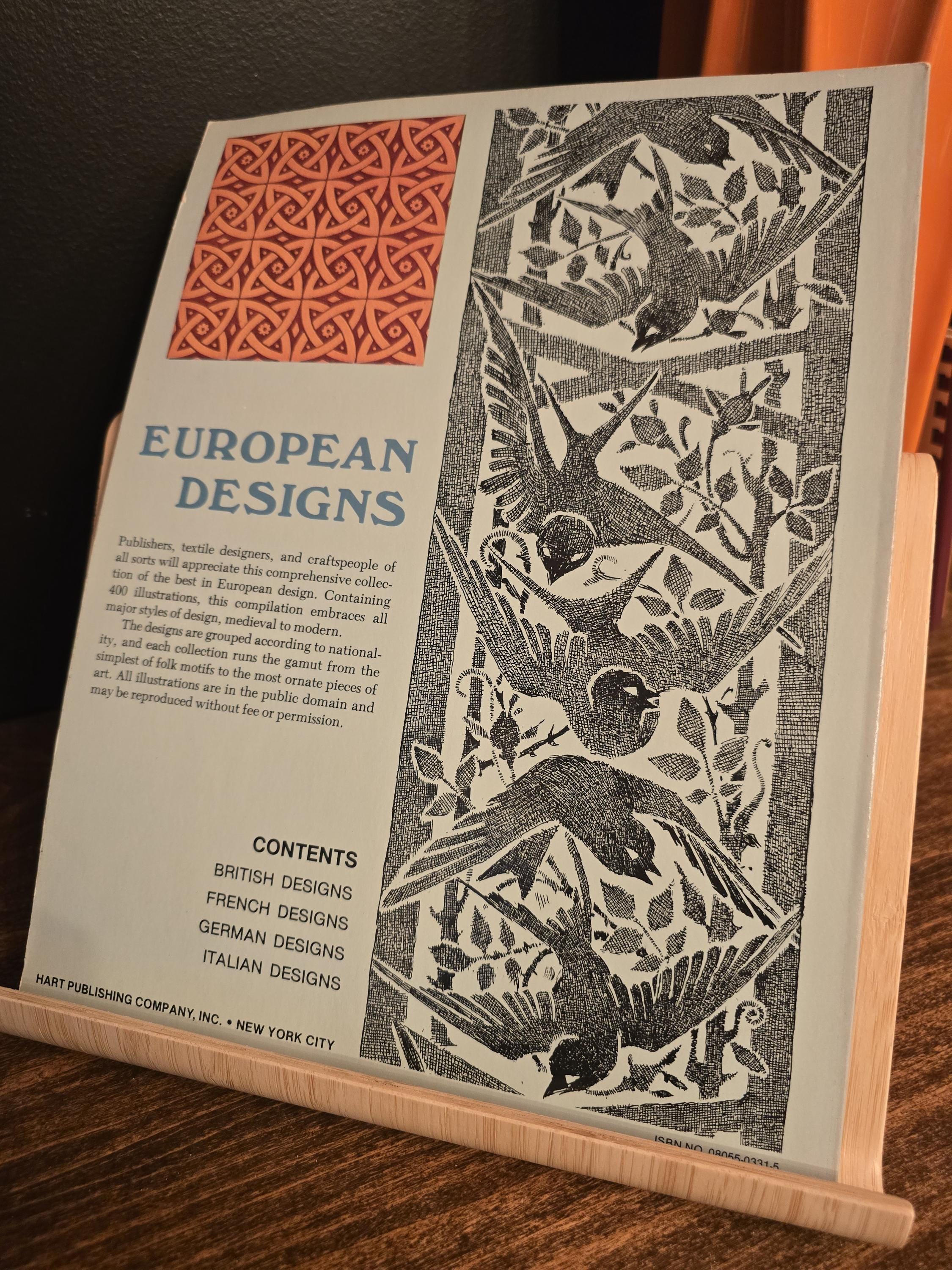 Vintage European Design Book – 400 Historic Illustrations – Hart ...