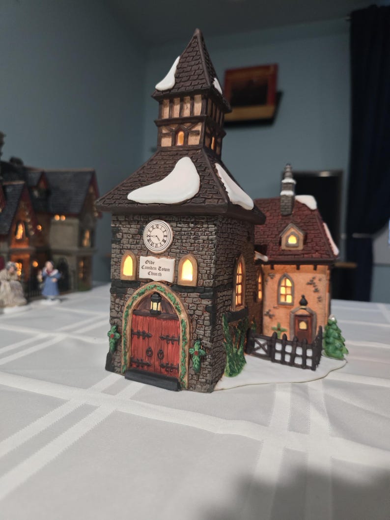 The Olde Camden Town Church | Christmas Carol Revisited | Department 56 ...
