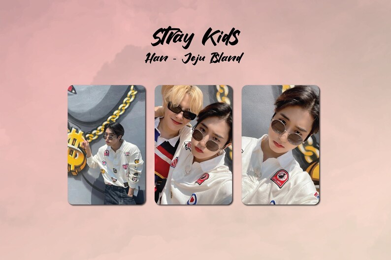 Han Stray Kids Photocards Unofficial Jeju Island SKZ Code - Etsy