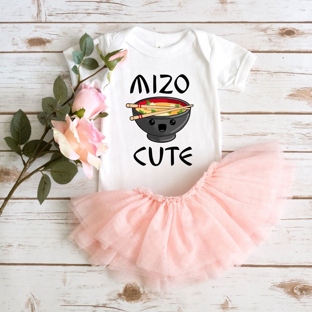 Miso Cute Onesie, Baby Announcement Bodysuit, Baby Shower Gift, Coming ...