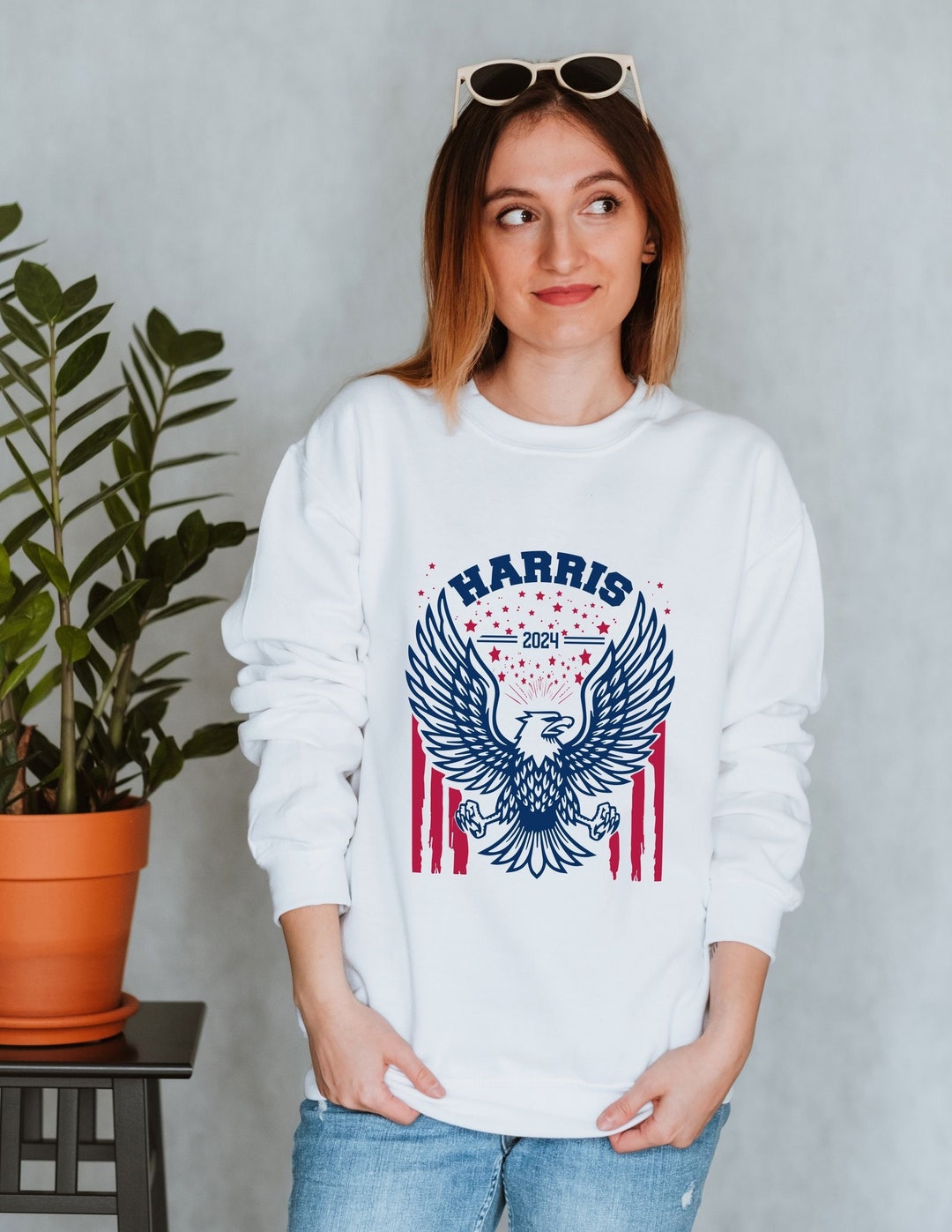 Election 2024 Kamala Harris Sweatshirt, Vote 2024 Hoodie, Funny ...