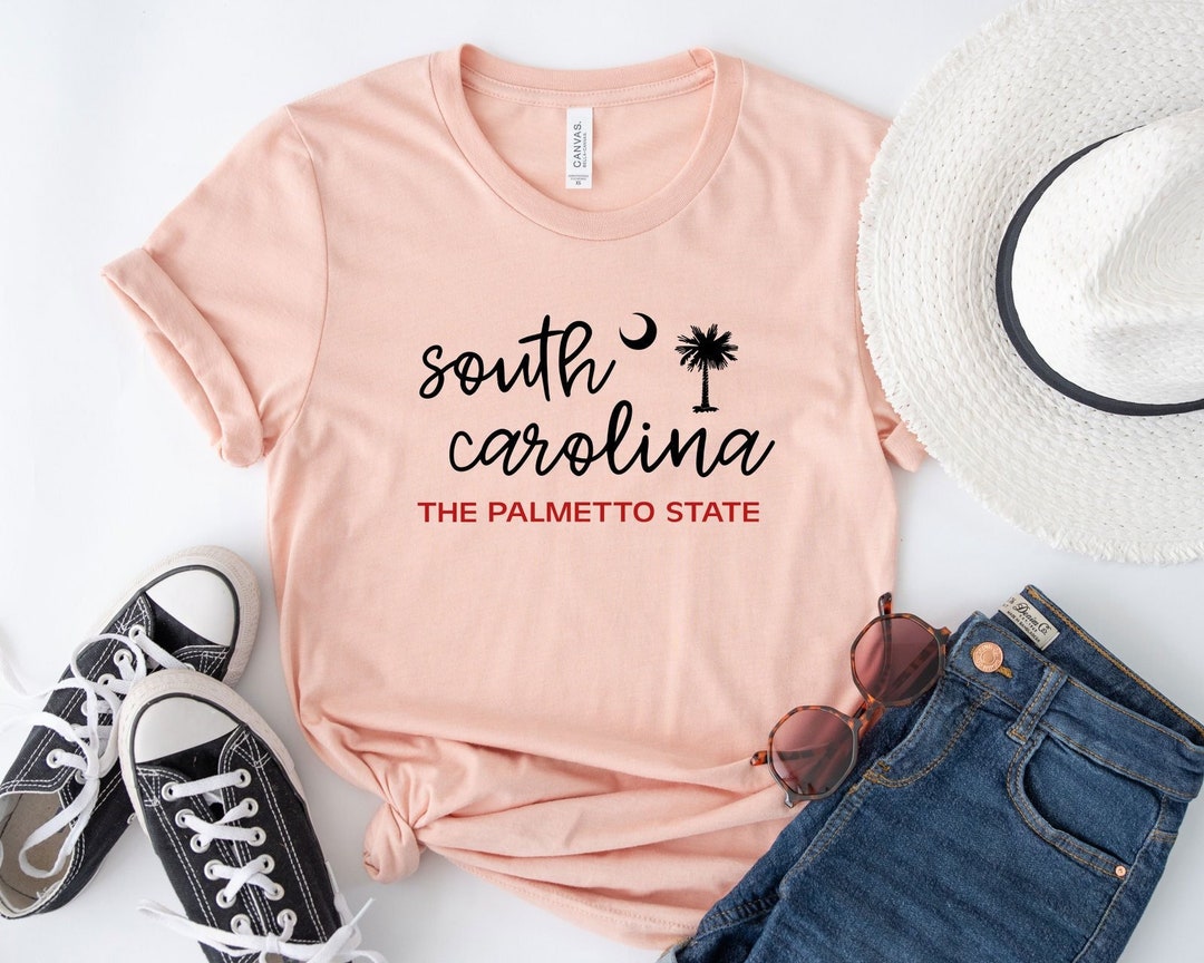 South Carolina Shirt, Palmetto Tshirt, South Carolina Clothing, South ...