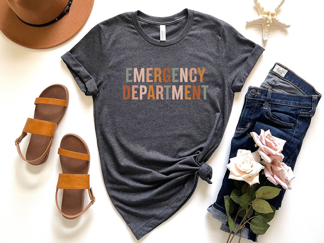 Emergency Department Shirt, Emergency Nurse Shirt, Emergency Room Tech ...