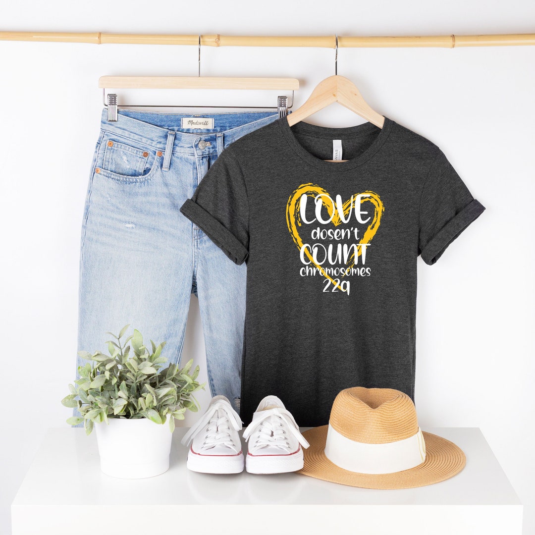 22Q Shirts Digeorge Syndrome Awareness Shirt Down Syndrome - Etsy