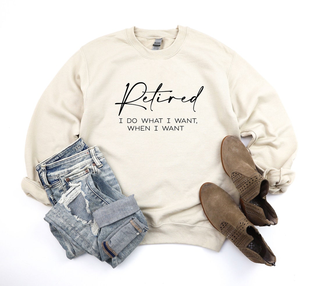 Retired Sweatshirt, Retired 2024 Sweatshirt, Funny Retired Sweatshirt ...