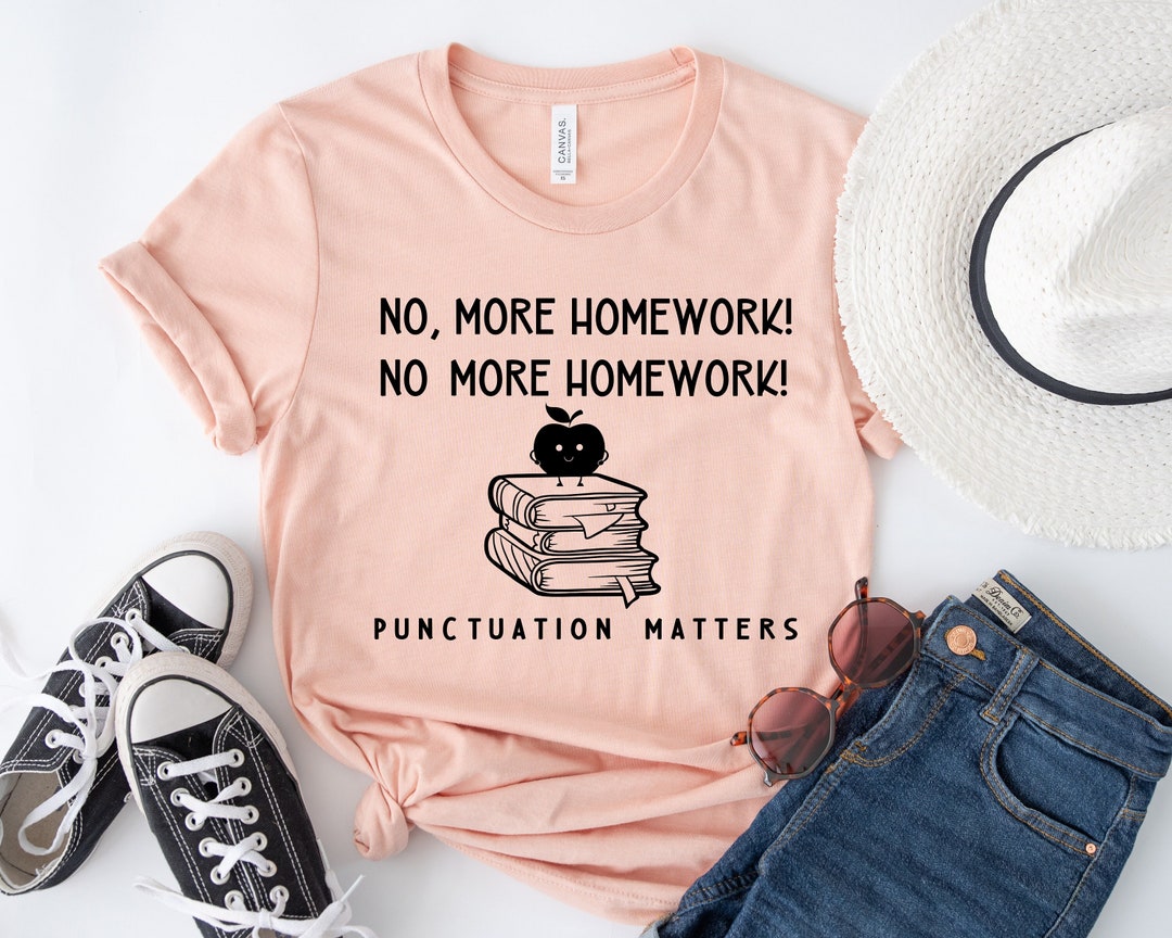 English Teacher Punctuation Matters T-shirt, Cute ESL Teacher ...
