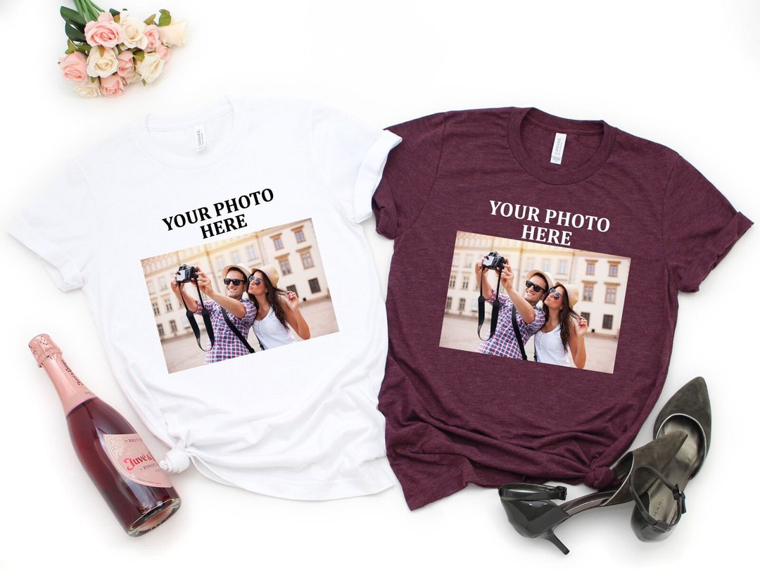 Custom Shirt With Photo, Custom Photo Shirt, Custom Tee, Shirt Printing ...