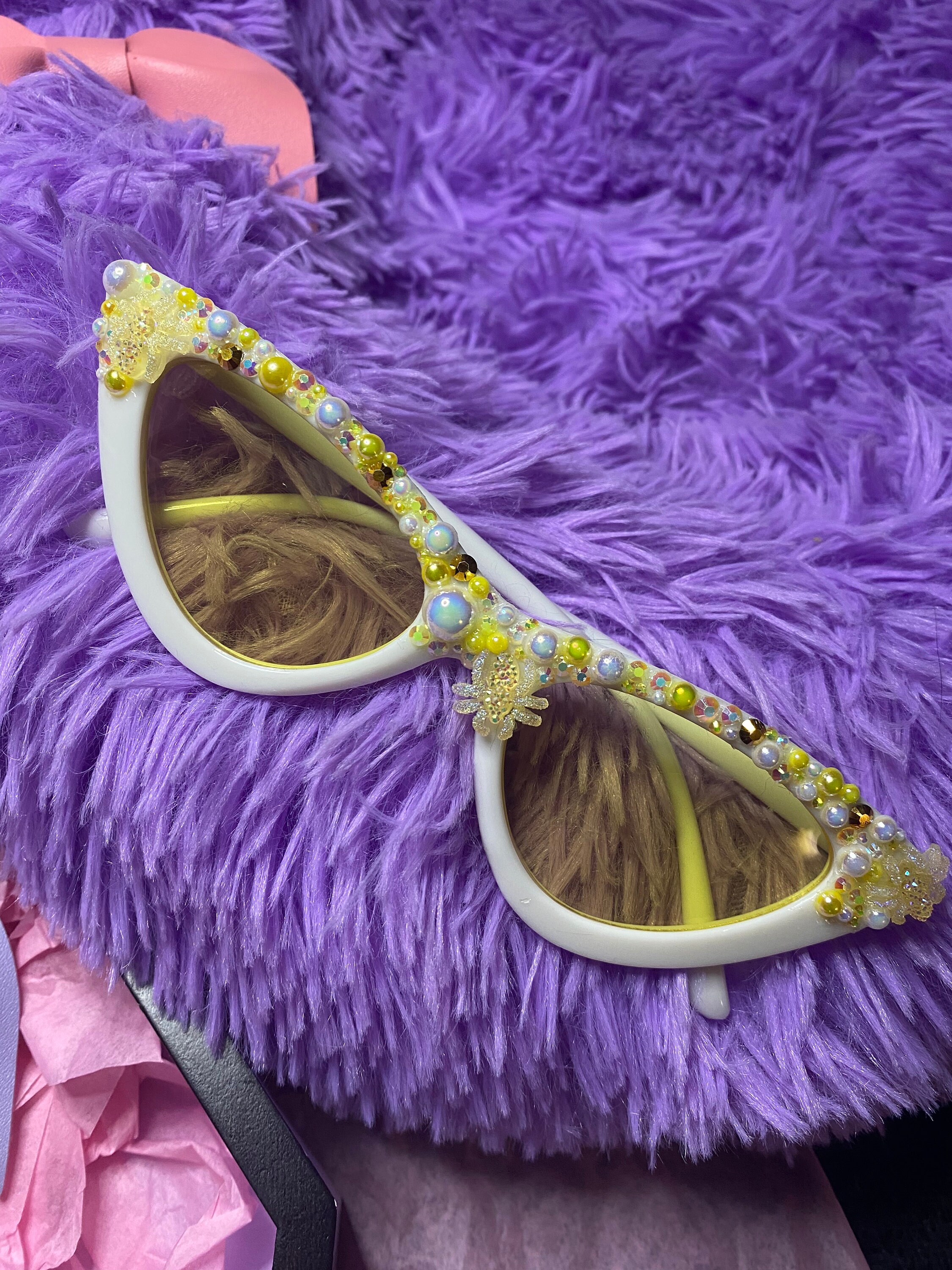 The Spiderling’s Gossamer- Pastel Sunglasses, Spider Sunglasses, Pastel ...