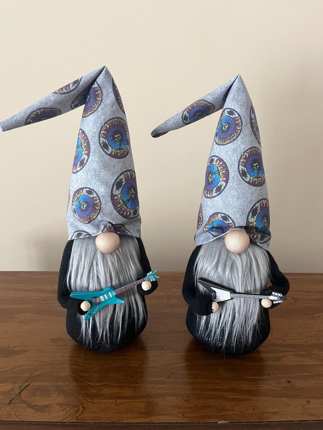 Grateful Dead Gnome, Band Gnome, Little Rocker Gnomes, Dead Head Gift ...