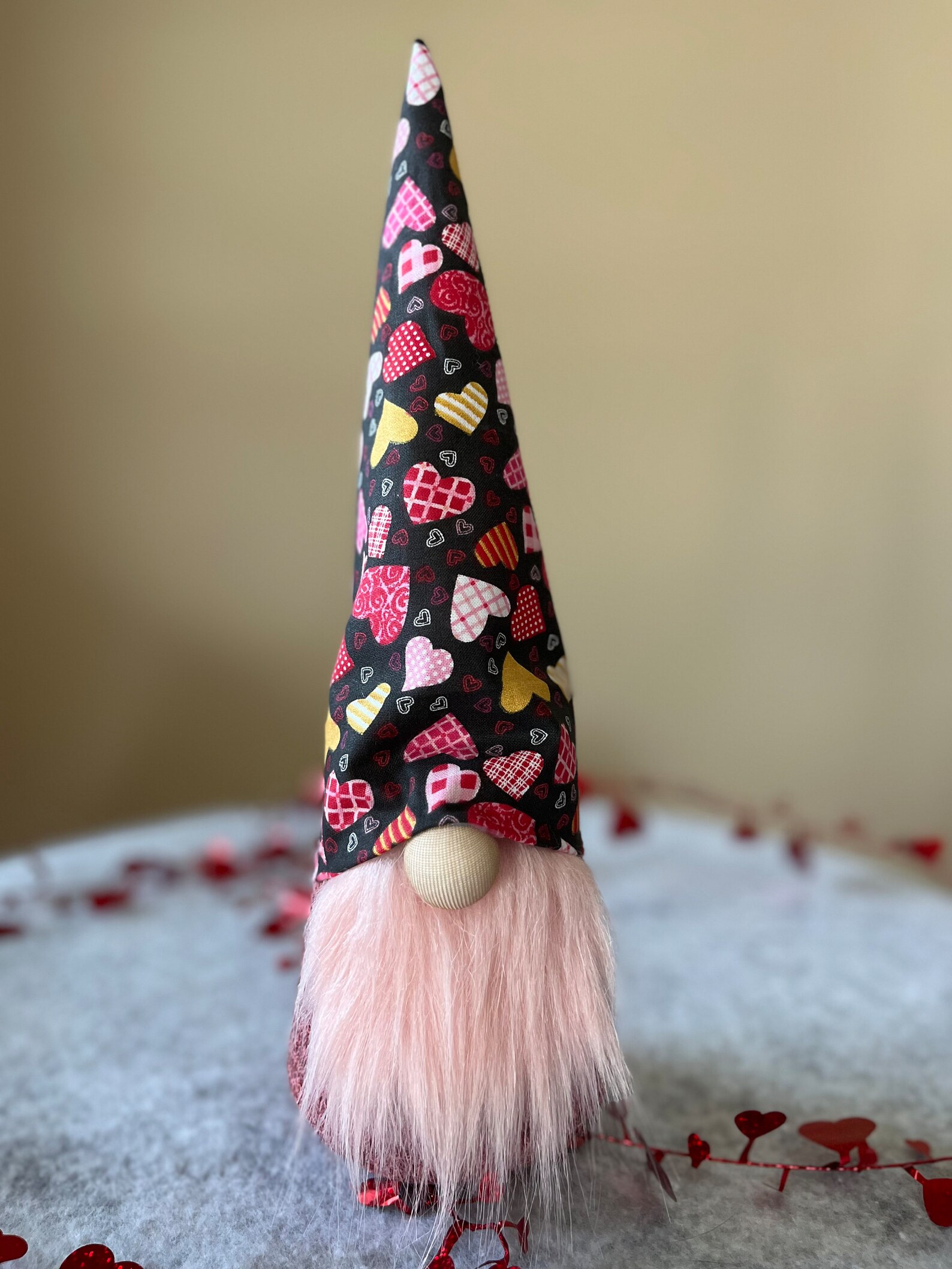 Sweet Valentine's Day Gnome Couple Gnomes in Love His - Etsy