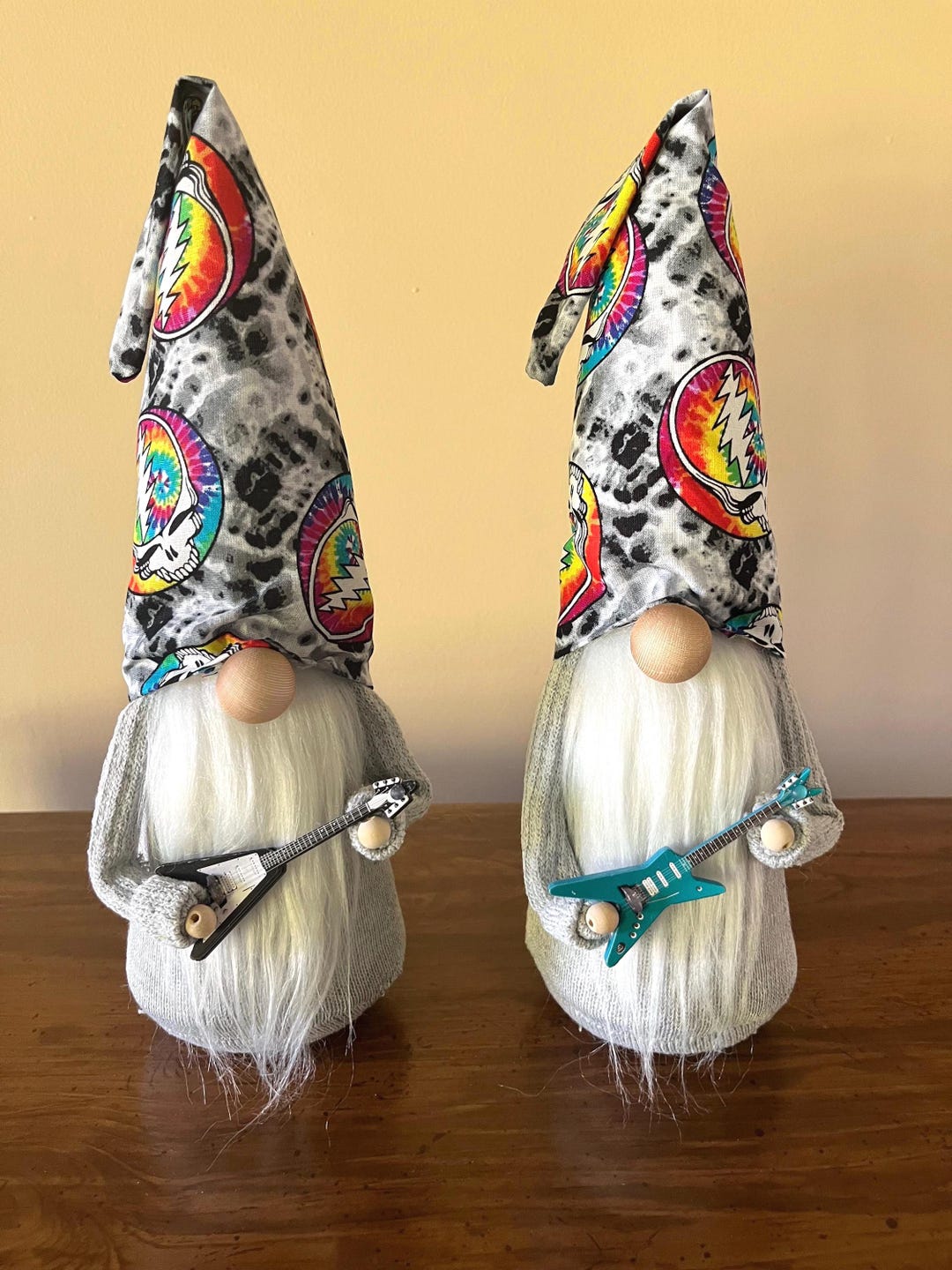 Grateful Dead Gnome, Band Gnome, Little Rocker Gnomes, Dead Head Gift ...