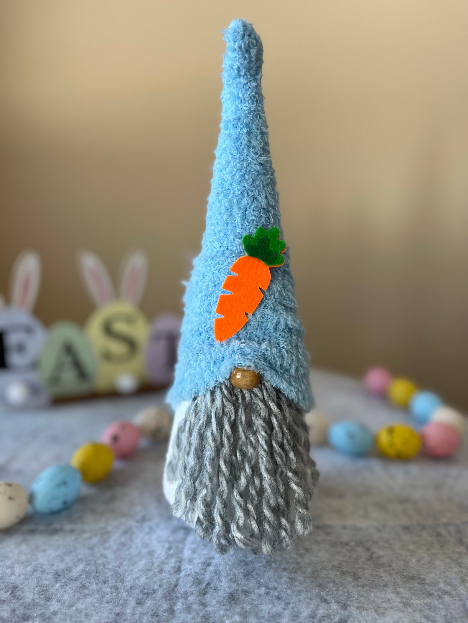 Easter Gnome Baby Blue Easter Gnome Customizable Gnome - Etsy