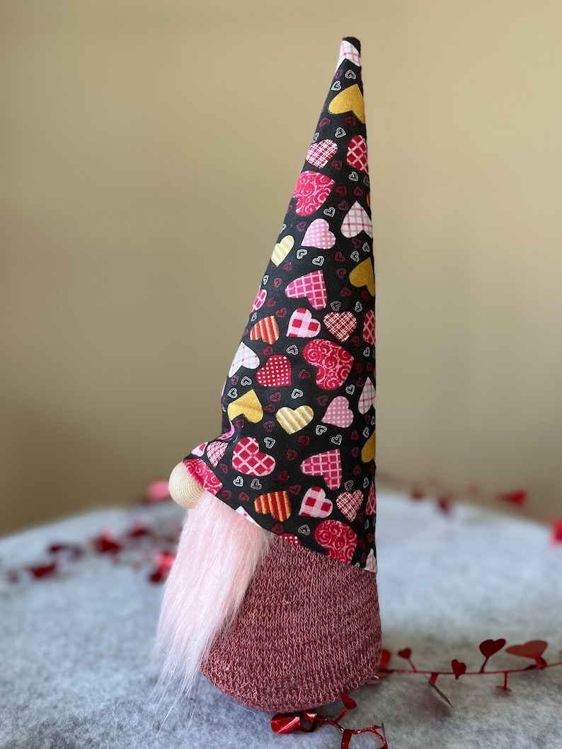 Sweet Valentine's Day Gnome Couple Gnomes in Love His - Etsy
