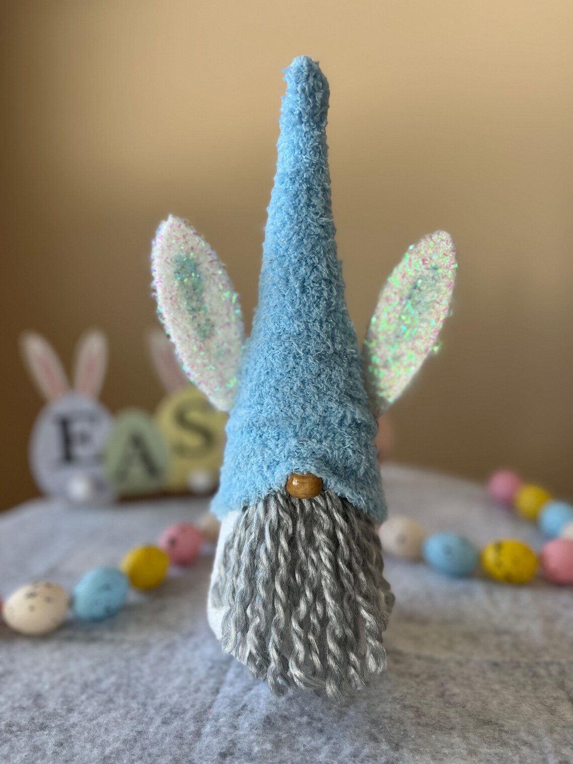 Easter Gnome Baby Blue Easter Gnome Customizable Gnome - Etsy