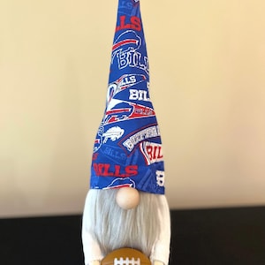 Buffalo Bills Inspired Gnome: Go Buffalo, NFL Fan Gift, Handmade ...