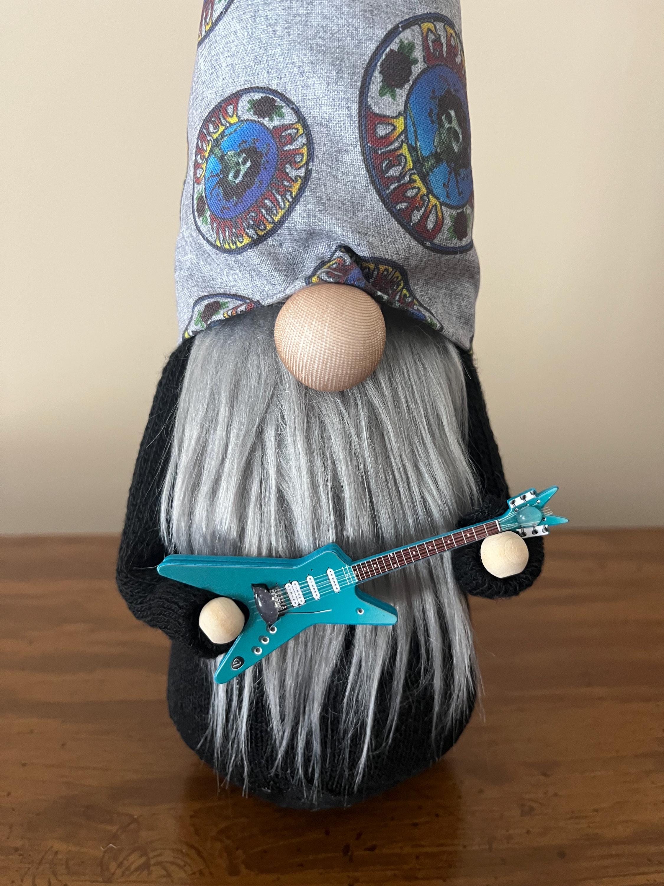 Grateful Dead Gnome, Band Gnome, Little Rocker Gnomes, Dead Head Gift ...