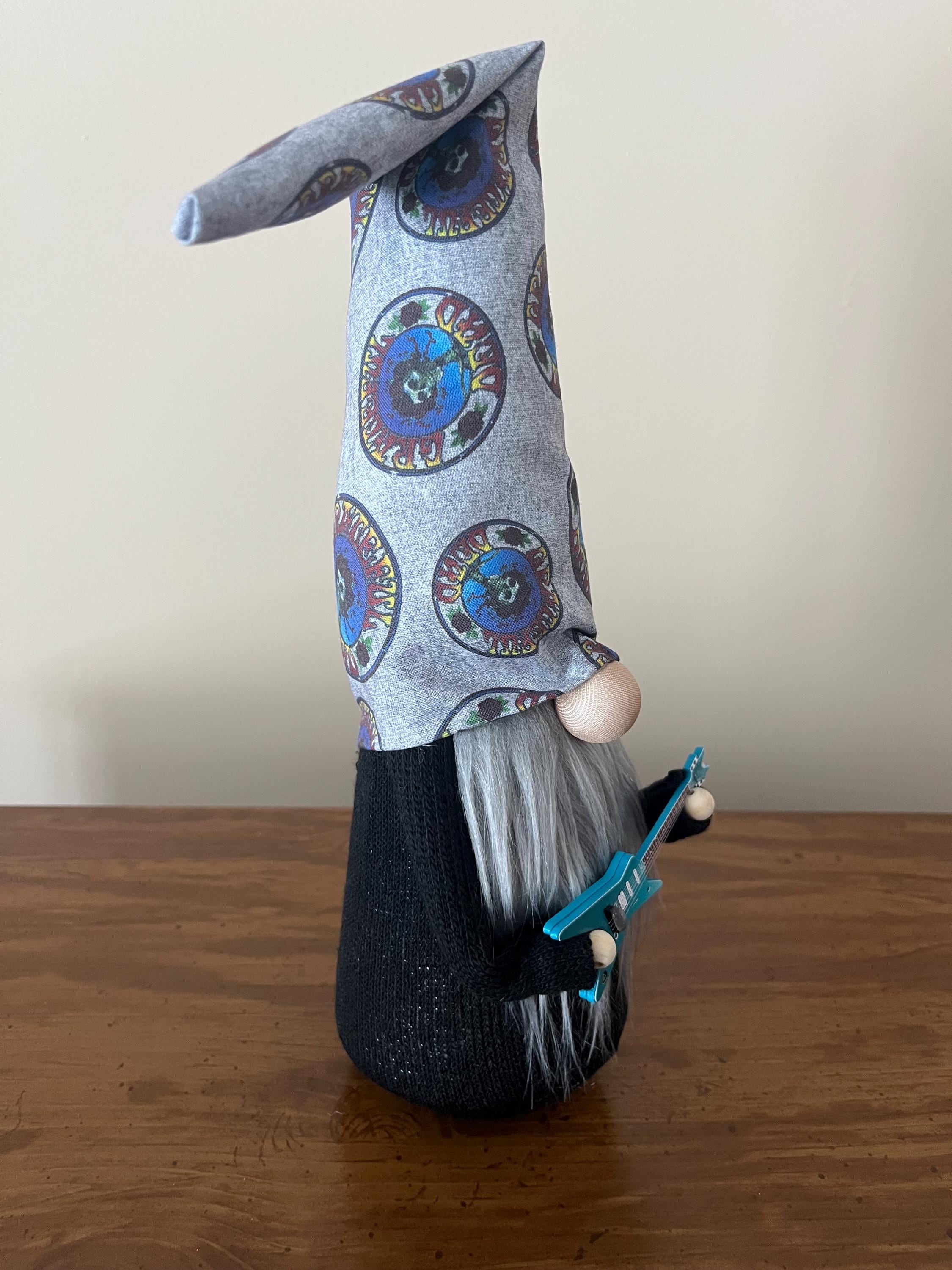 Grateful Dead Gnome, Band Gnome, Little Rocker Gnomes, Dead Head Gift ...