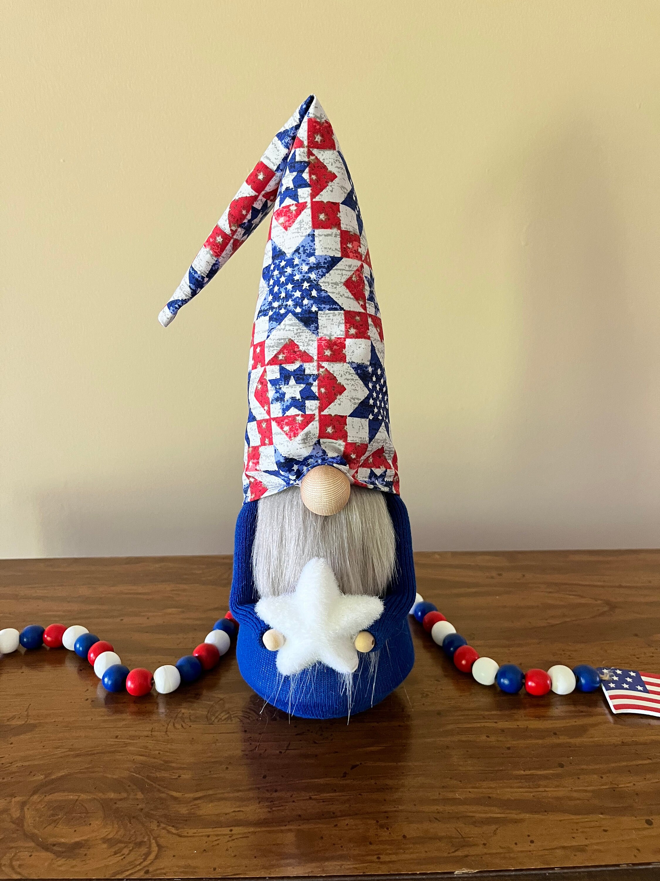 Memorial Day Gnome, Patriotic Gnomes, USA, Labor Day Decor ...