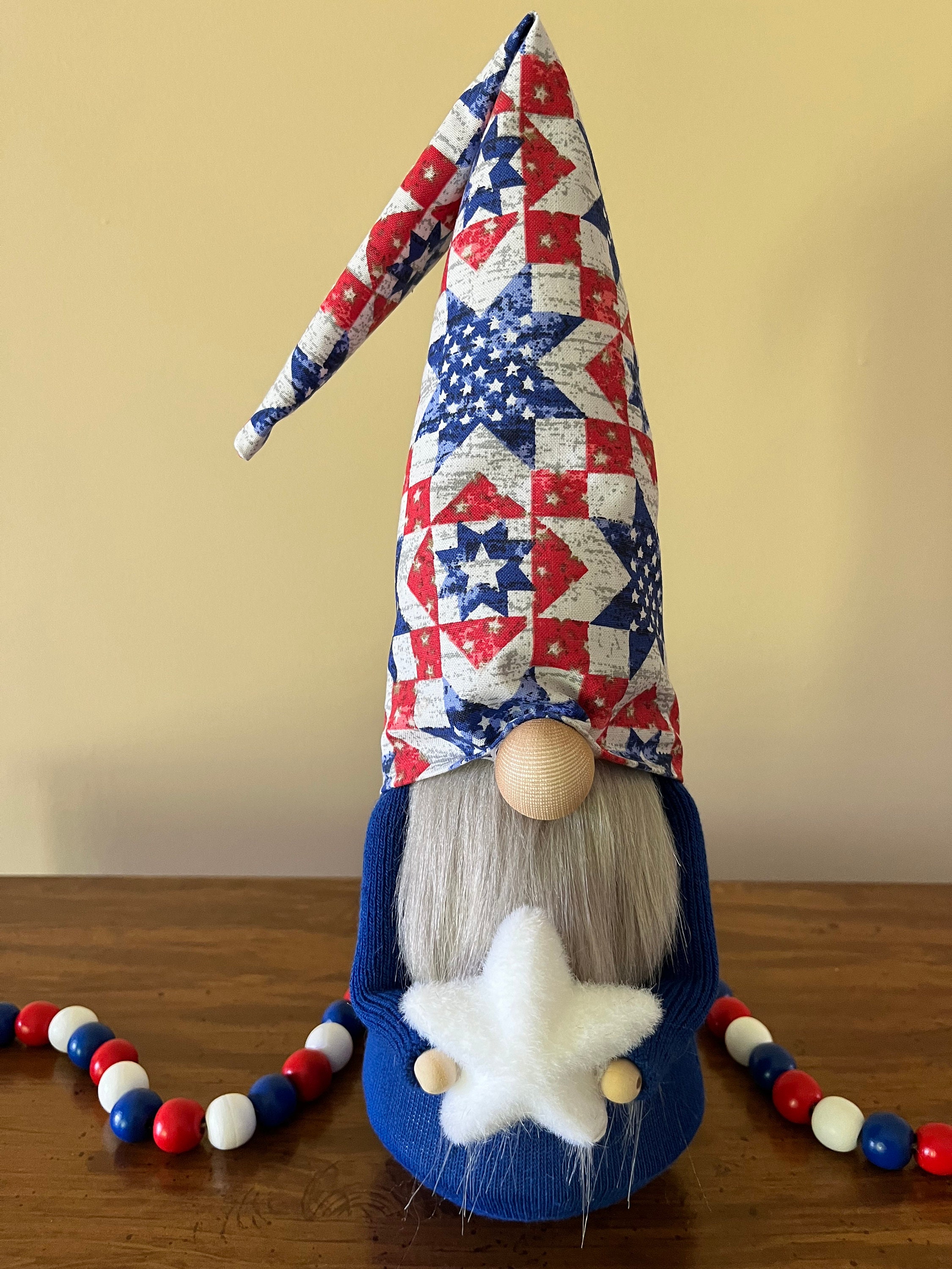Memorial Day Gnome, Patriotic Gnomes, USA, Labor Day Decor ...