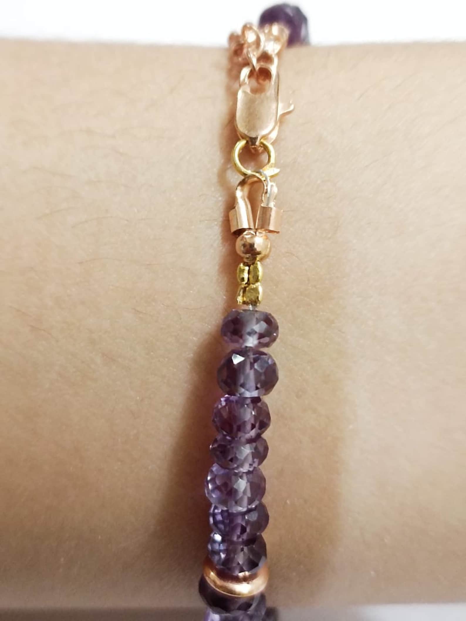 AAA++ Quality Alexandrite Bracelet's|alexandrite Faceted Beaded ...