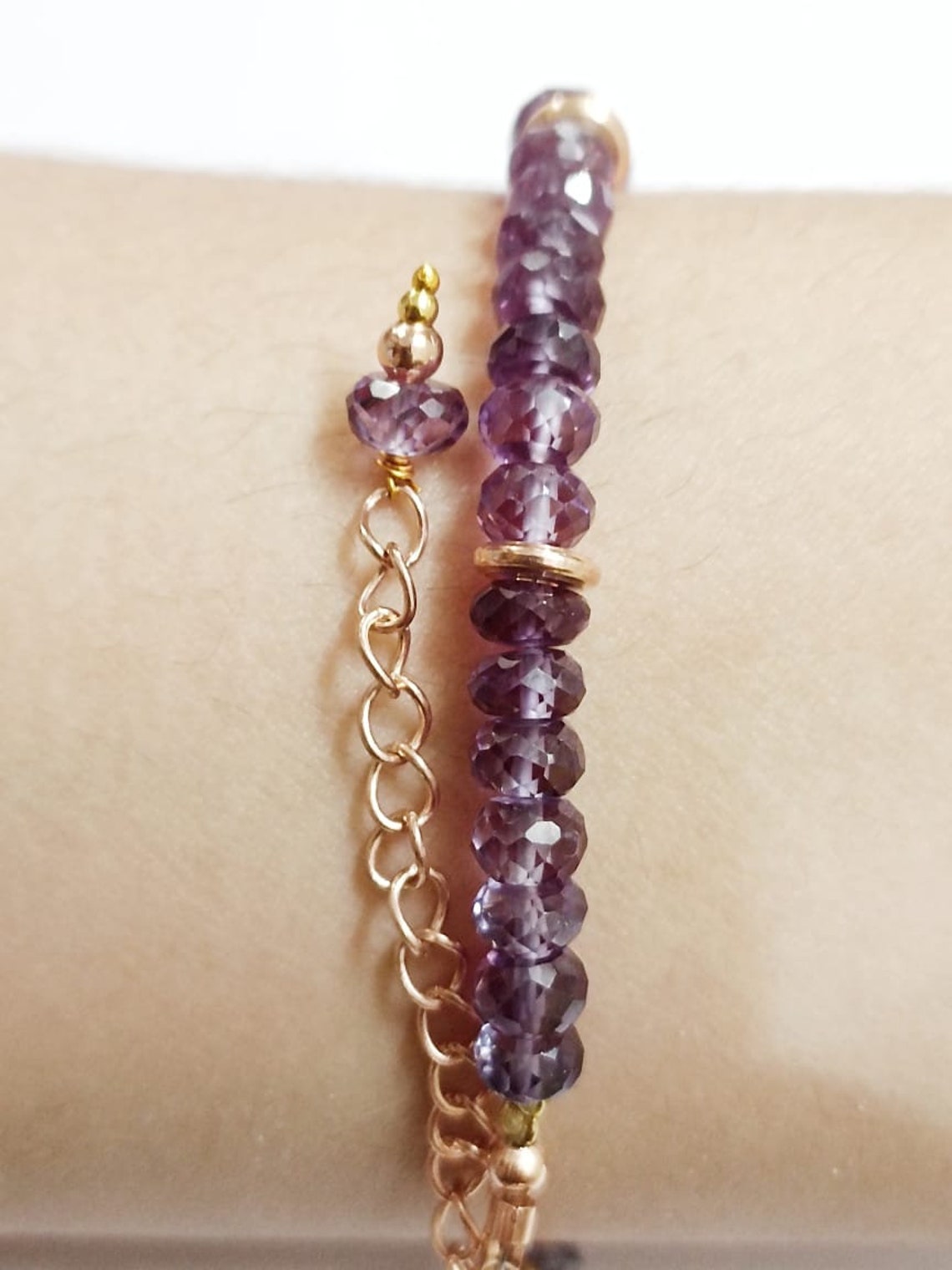 AAA++ Quality Alexandrite Bracelet's|alexandrite Faceted Beaded ...