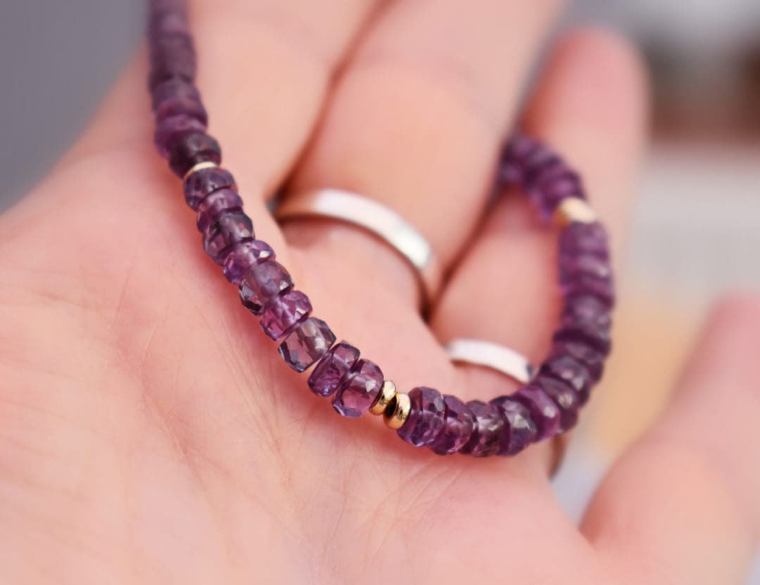 AAA++ Quality Alexandrite Bracelet's|alexandrite Faceted Beaded ...