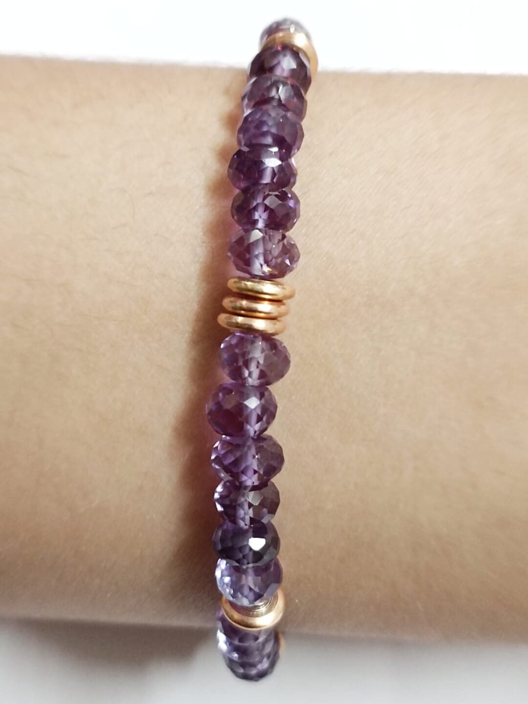 AAA++ Quality Alexandrite Bracelet's|alexandrite Faceted Beaded ...