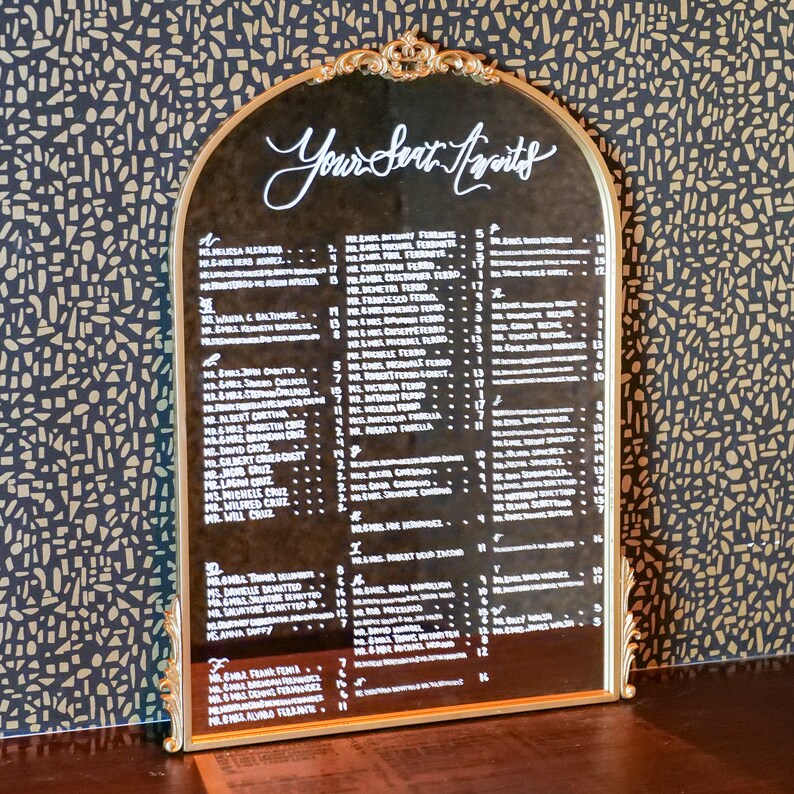 Handwritten Mirror Signage - Etsy