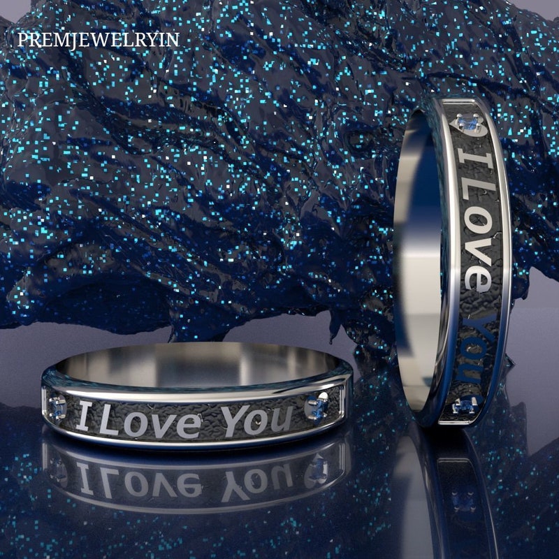 I Love You Ring - Etsy