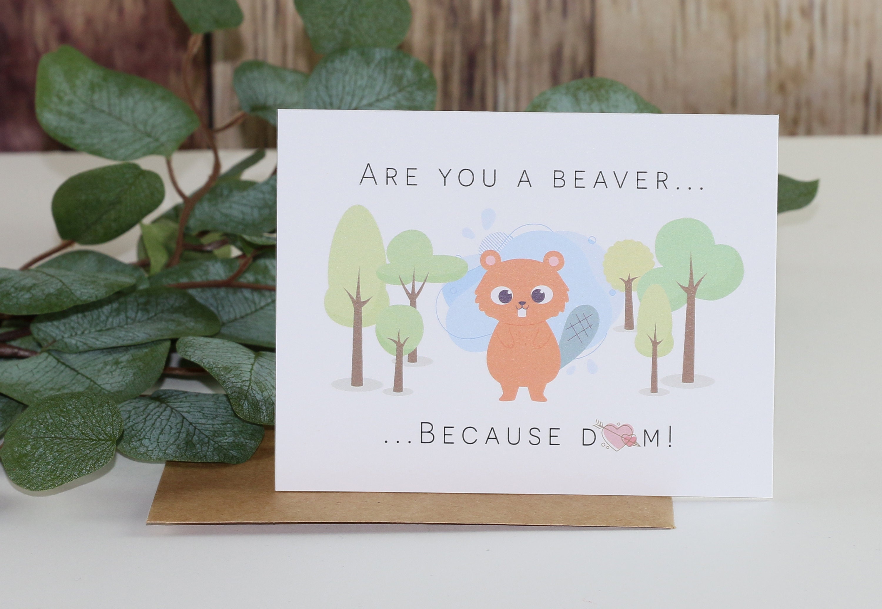 Inappropriate Couple Card ADULT Are You a Beaver Inappropriate ...