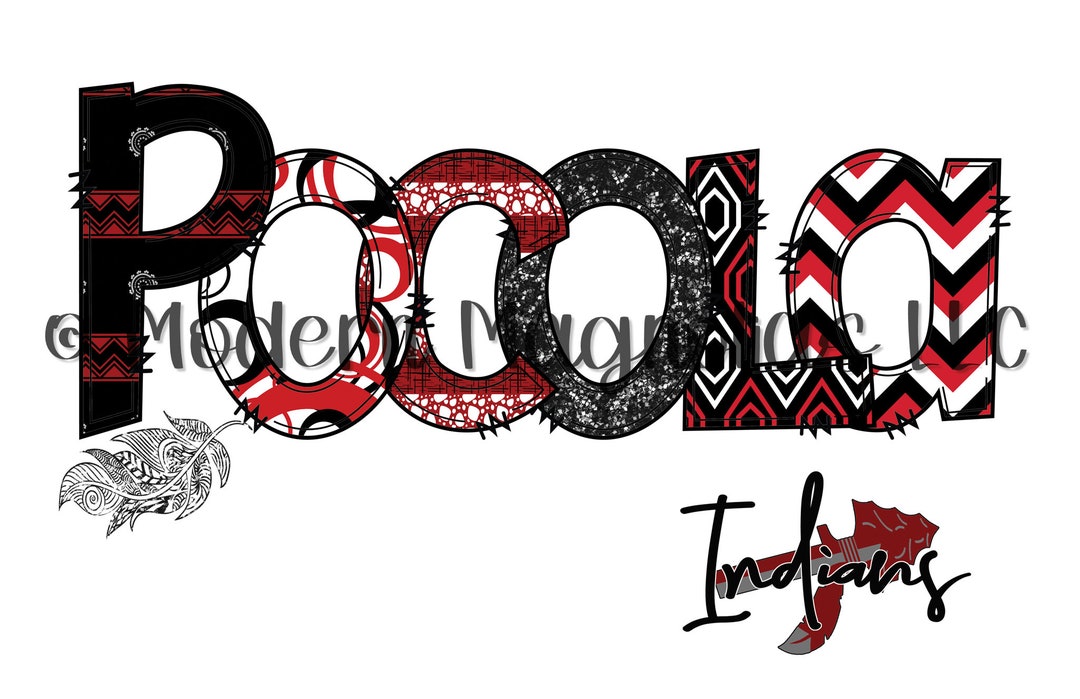 Pocola Indians PNG Digital Transfer - Etsy