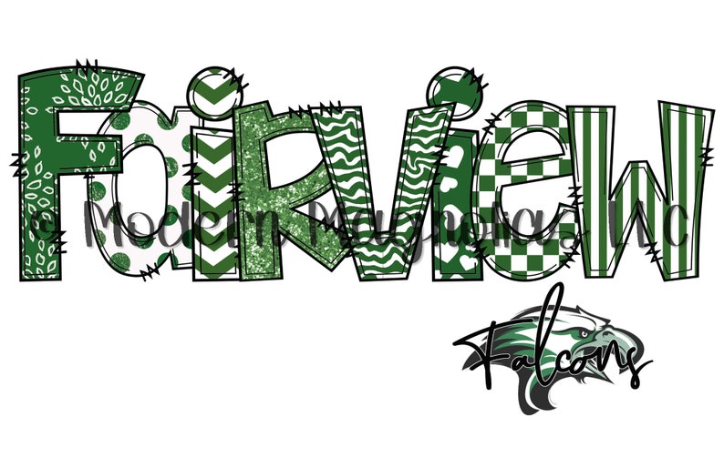 Fairview Falcons PNG Digital Download - Etsy