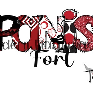 Spanish Fort Toros Sublimation Design - Etsy