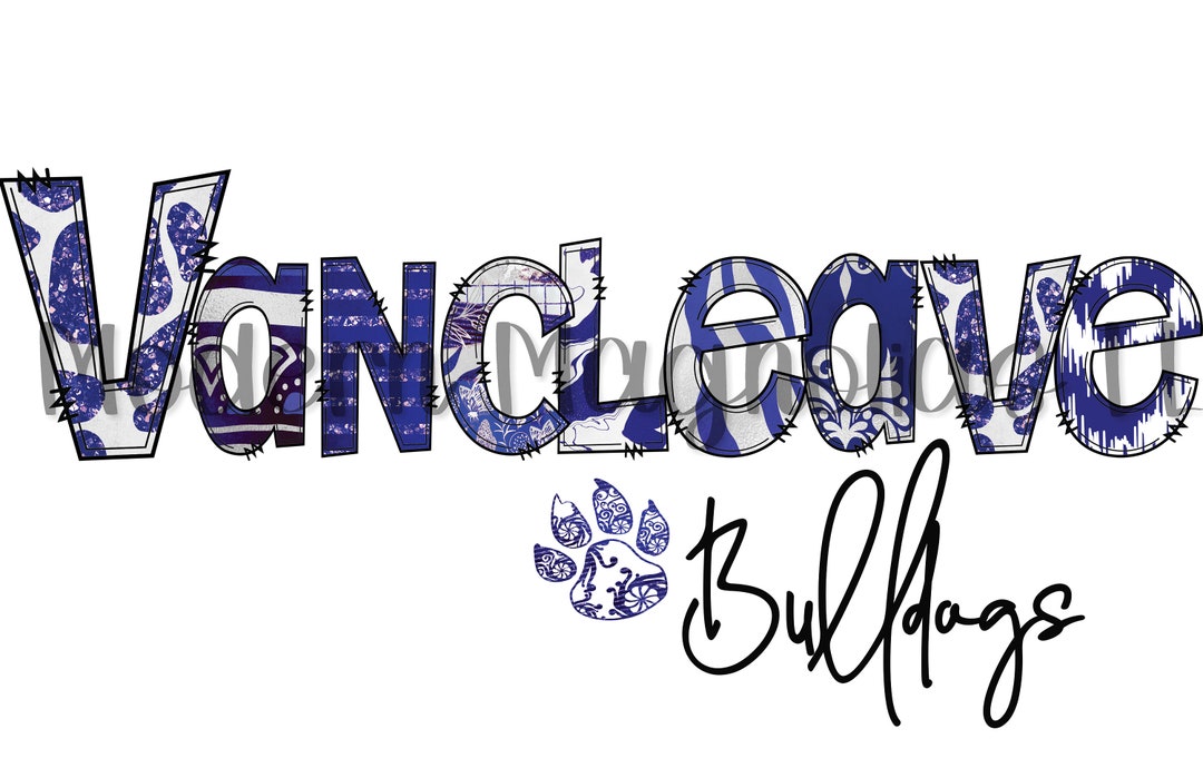 Vancleave Bulldogs PNG Digital Download - Etsy