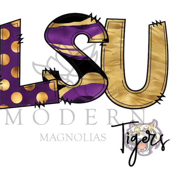 Lsu - Etsy