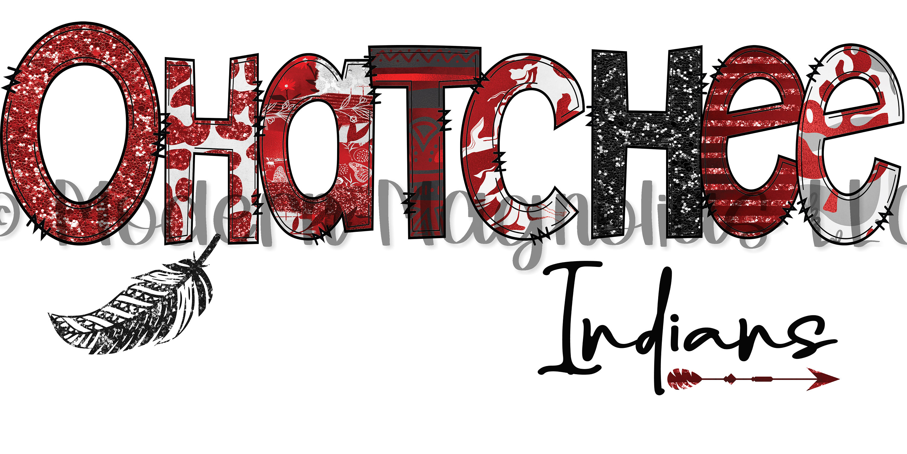 Ohatchee Indians PNG Digital Download - Etsy