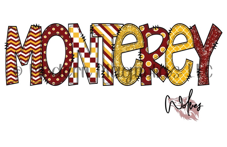 Monterey Wolves PNG Digital Download - Etsy