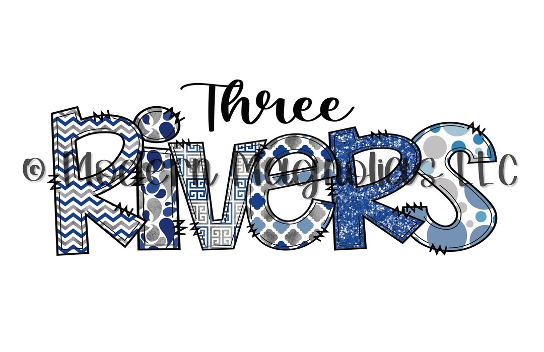 Three Rivers PNG Digital Download - Etsy